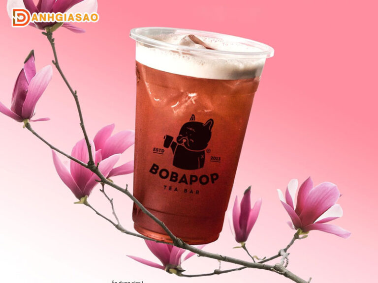 Trà sữa Bobapop - Review menu, bảng giá đồ uống, địa chỉ