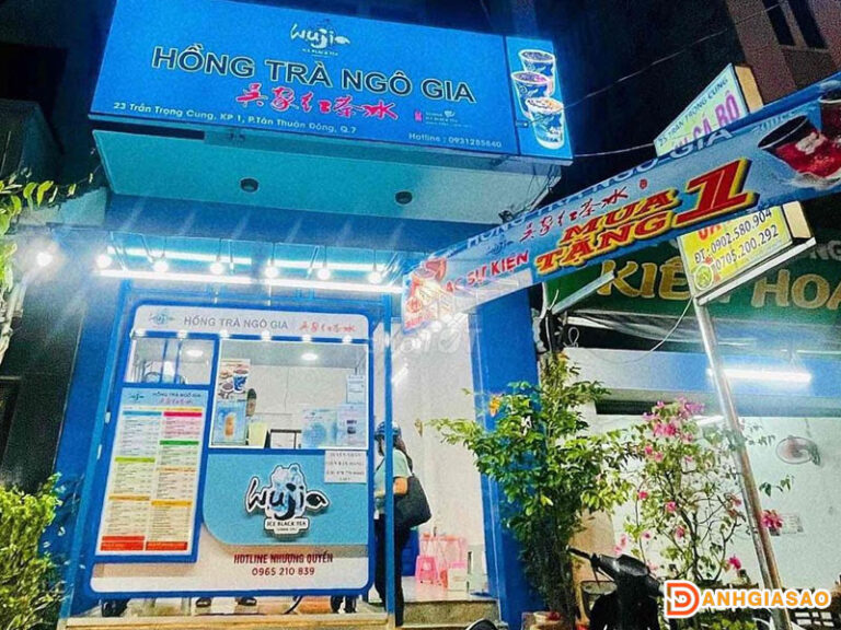 Review menu Hồng Trà Ngô Gia và bảng giá chi tiết