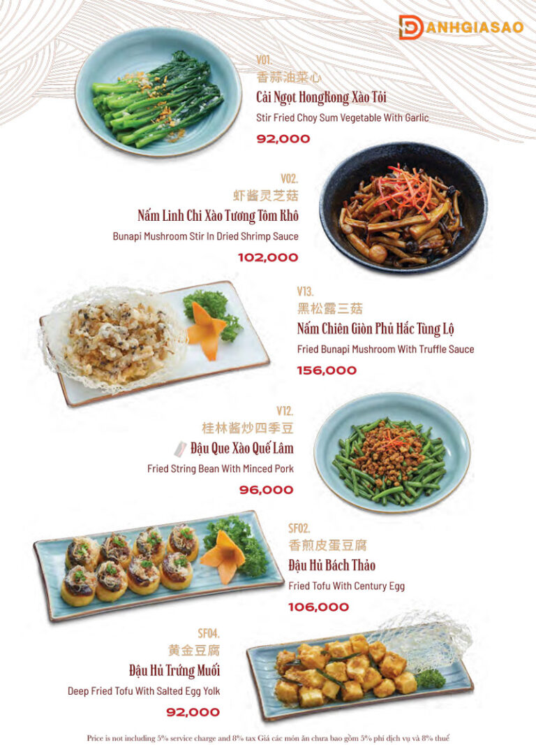 Menu A Mà Kitchen - Thiên đường ẩm thực đậm chất HongKong