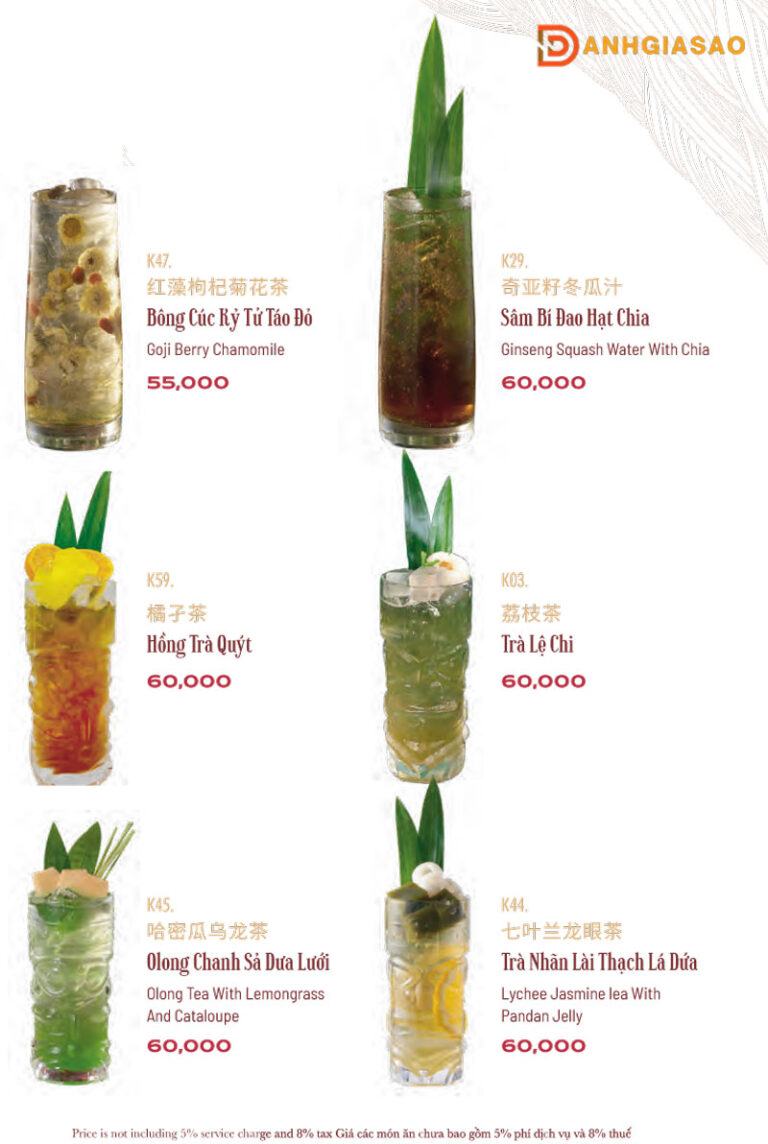 Menu A Mà Kitchen - Thiên đường ẩm thực đậm chất HongKong