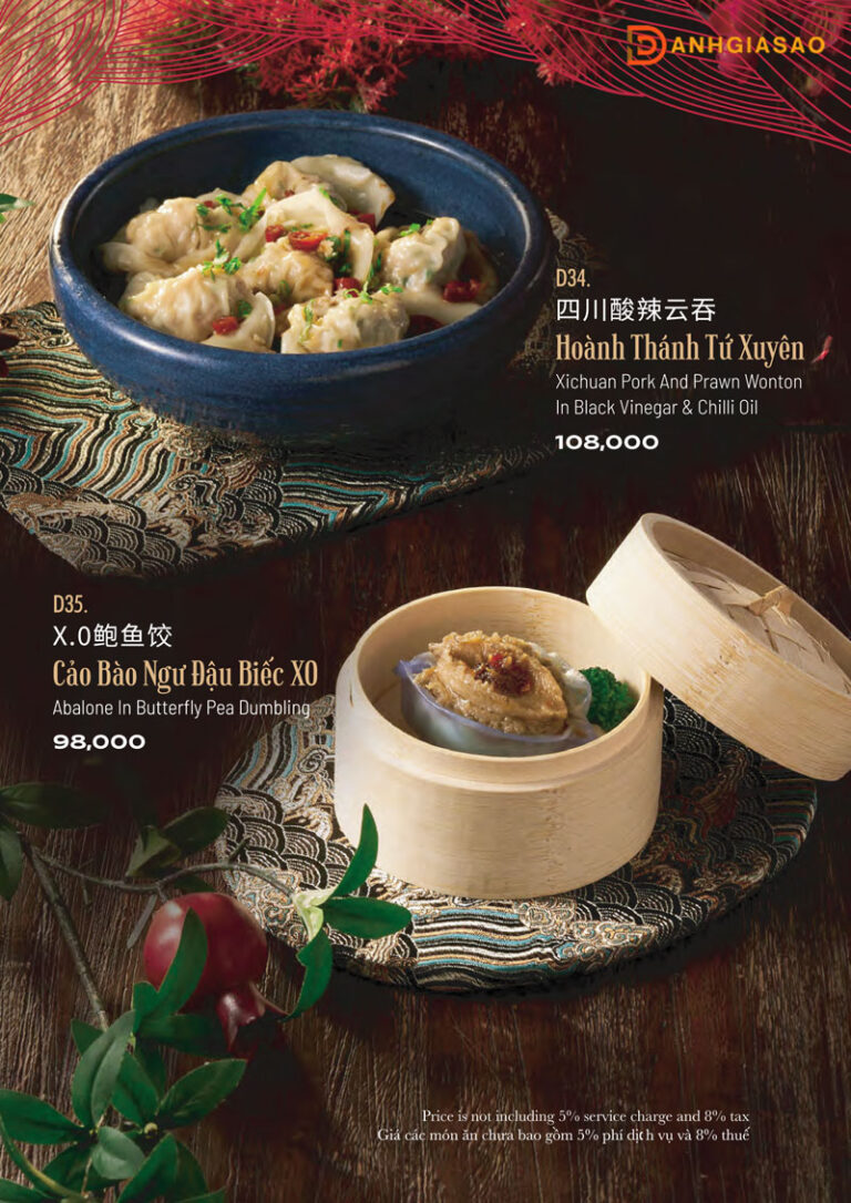 Menu A Mà Kitchen - Thiên đường ẩm thực đậm chất HongKong