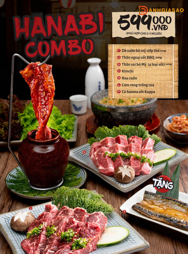 Shogun Japanese Street BBQ menu - Thiên đường ẩm thực Nhật