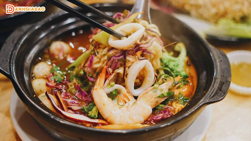 Menu mì cay Sasin Đà Nẵng - Mì cay ngon chuẩn vị xứ kim chi