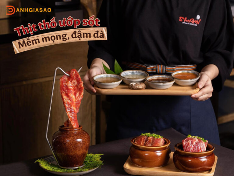 Shogun Japanese Street BBQ menu - Thiên đường ẩm thực Nhật
