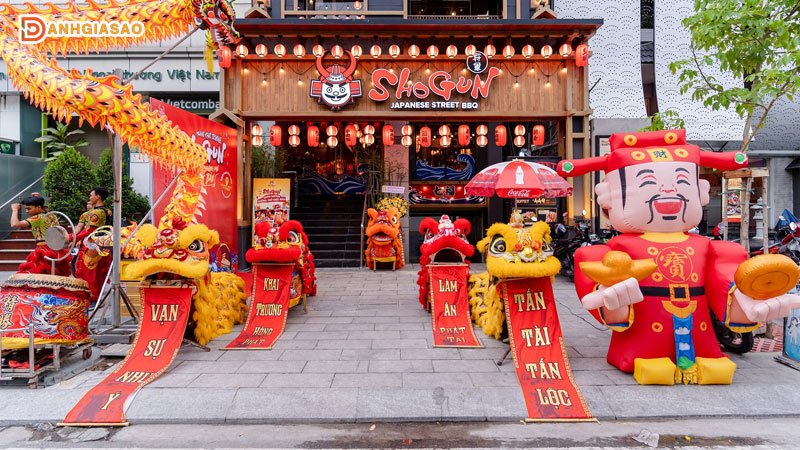 Shogun Japanese Street BBQ menu - Thiên đường ẩm thực Nhật