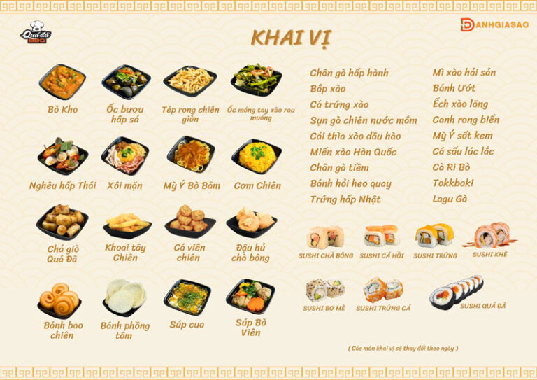 Menu Quá Đã BBQ - Bữa tiệc buffet lẩu nướng hấp dẫn ở Sài Gòn