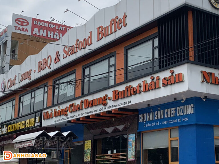 Buffet Chef Dzung menu - Bữa tiệc nướng - lẩu hải sản đẳng cấp