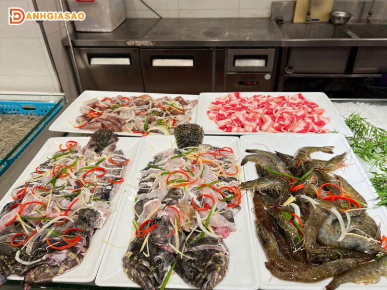 Menu Buffet Poseidon - Đại tiệc hải sản đa dạng và hấp dẫn