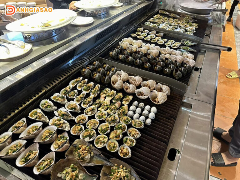 Menu Buffet Poseidon - Đại tiệc hải sản đa dạng và hấp dẫn