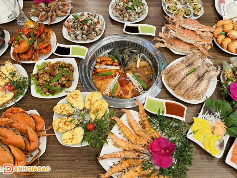 Menu Buffet Poseidon - Đại tiệc hải sản đa dạng và hấp dẫn